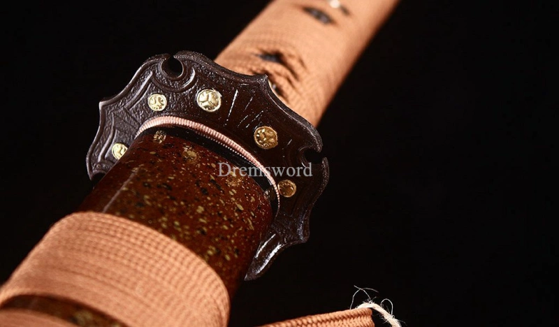 Handmade 9260 Spring Steel Katana Japanese Samurai Real Sword Battle ...