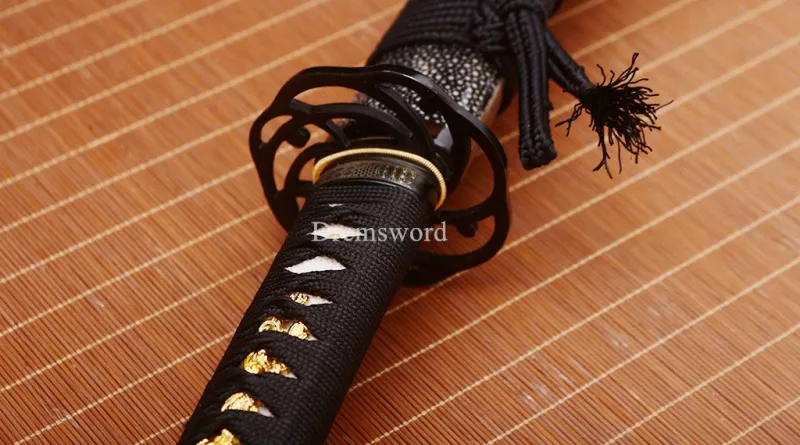 Handmade L6 Steel Katana Japanese Samurai Sword Hadori-polishing Suguha ...
