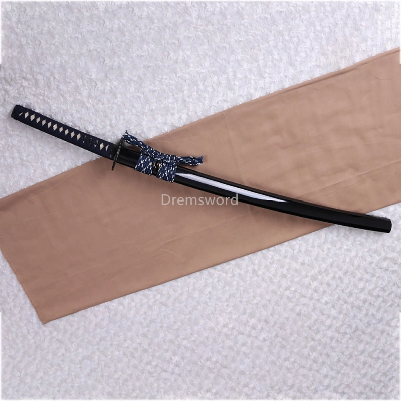 9260 spring steel katana Japanese Samurai Sword sharp full tang blade ...