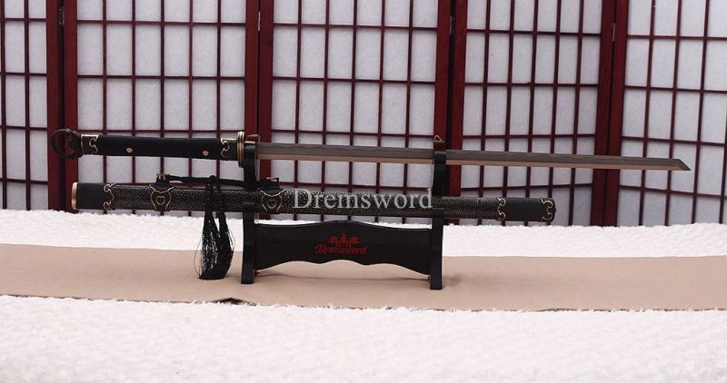 Handmade T10 Steel ClayTempered Tang Dao Traditional Chinese Functional ...