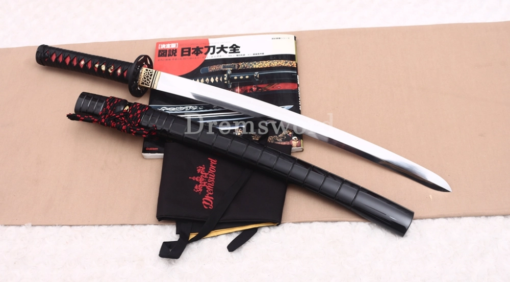 41" 1095 High Carbon Steel Katana Japanese Samurai Functional Battle ...