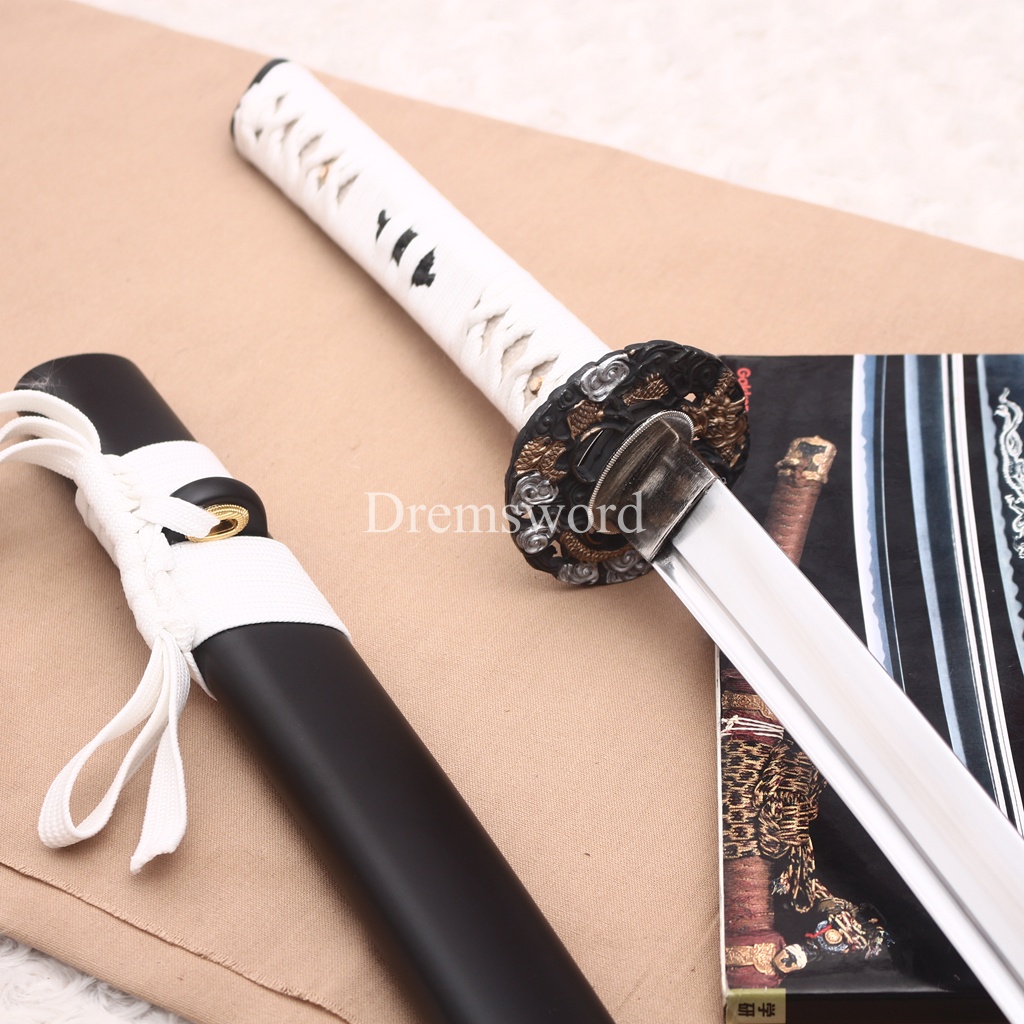 Aluminum Dull Iaito Katana Japanese Samurai Practice Sword Shinogi ...