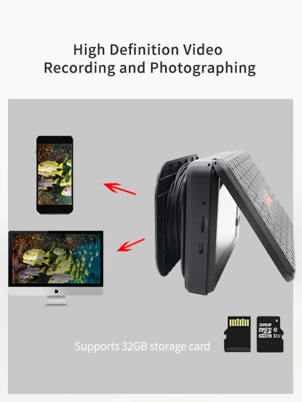 Video high-definition visual fish finder