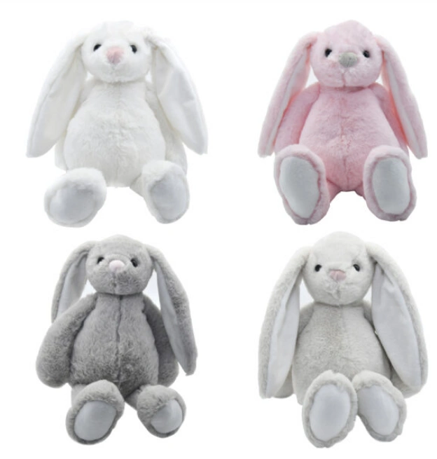 Alwin Easter Rabbit Plush Bunny Long Ear Colored Stuffed Soft Bedtime ...