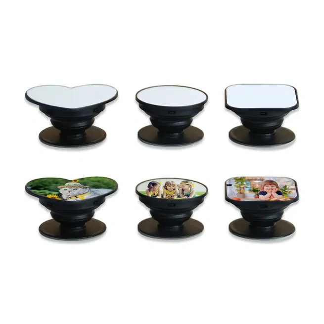 Alwin Sublimation Blank Pop socket Heat Transfer Print China Air shipping