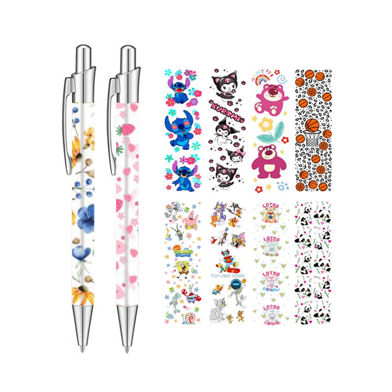 Alwin China RTS Customized UV DTF Wraps Stickers for Pen
