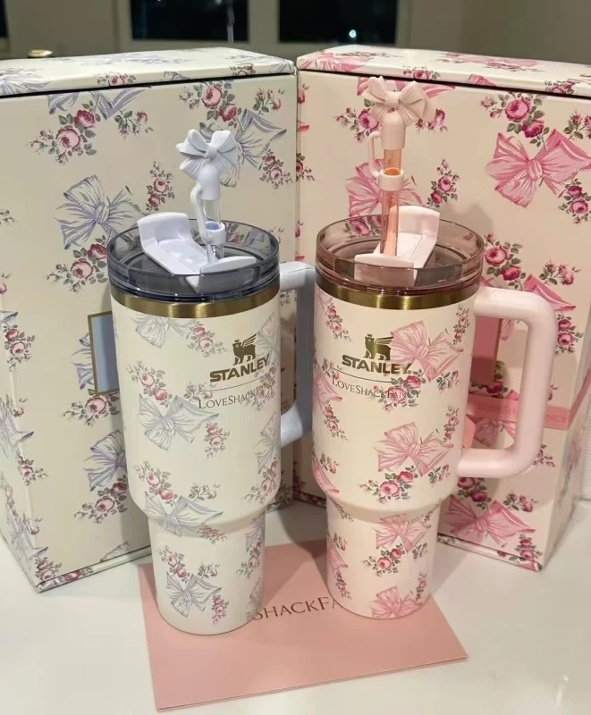 Alwin China RTS Best Seller 40oz Flower New Love Shack Fancy Stanley ...