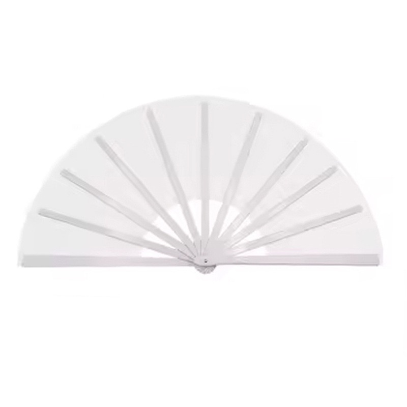 Alwin China RTS New Hot Sale 13inch Blank Polyester Fan Plastic Fan ...