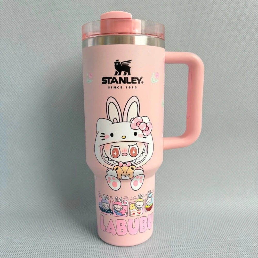 Alwin China RTS Hot Sale 20oz 30oz 40oz Labubu Stanley Mug with logo ...