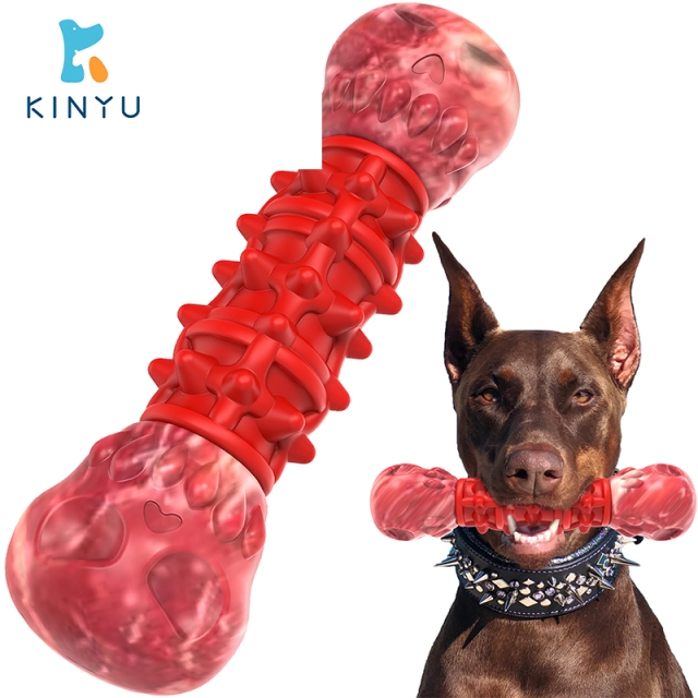 Enhancing Playtime: The Benefits of Nylon Rubber Bone Dog Toys