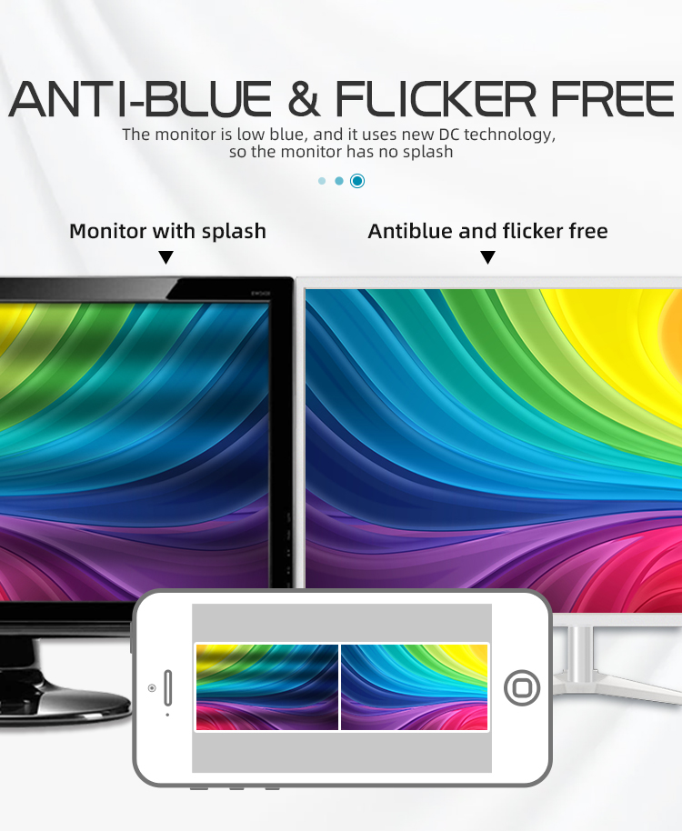 19inch Fla 3 narrow edge FHD Computer Monitor