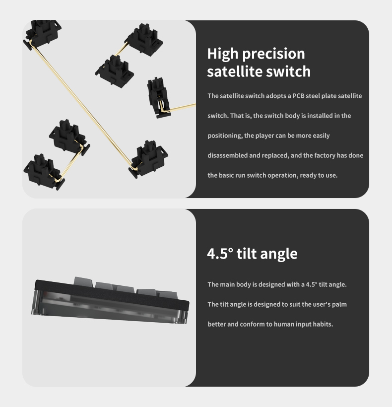 17 keys Programmable Multifunction Mechanical keyboard