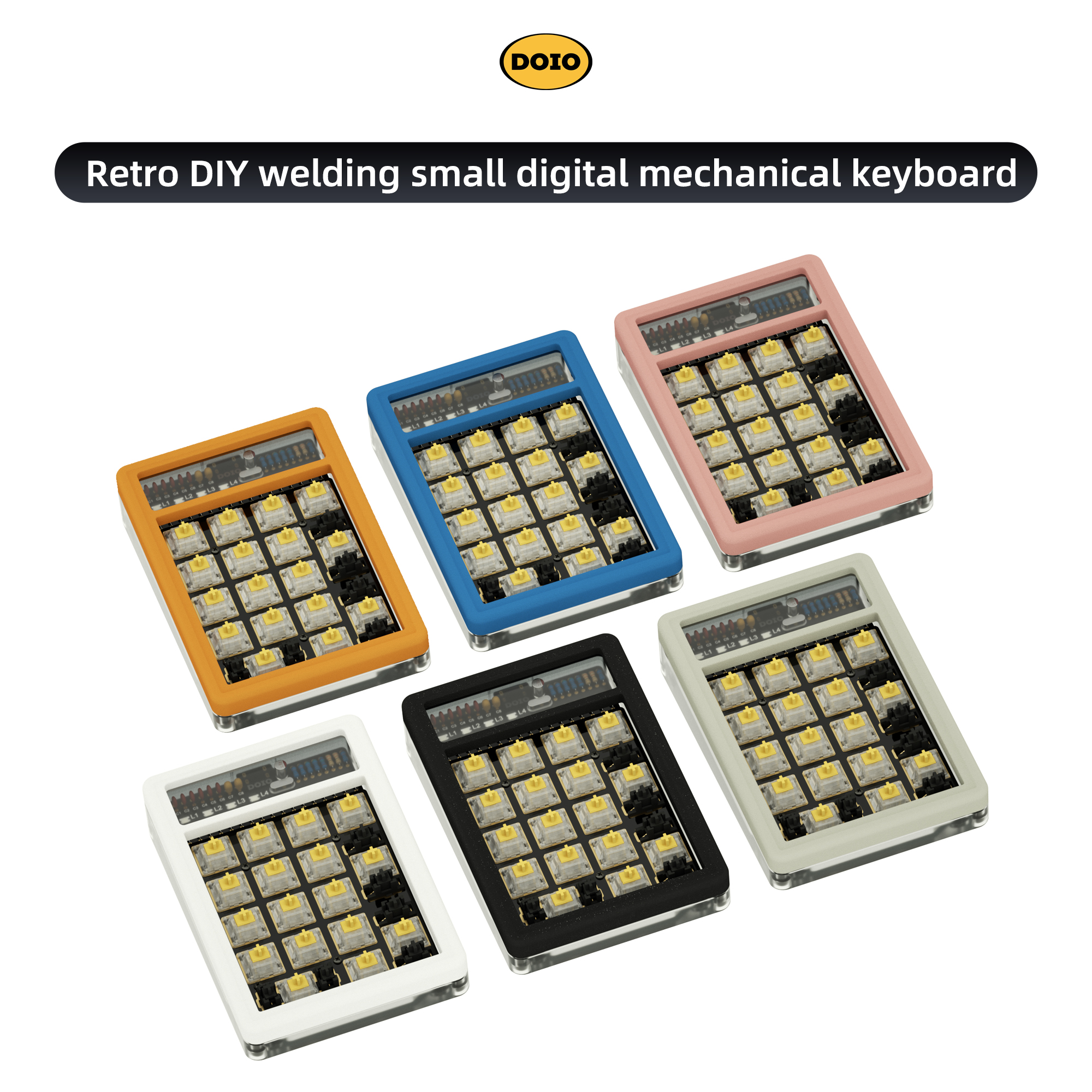 17 keys Programmable Multifunction Mechanical keyboard