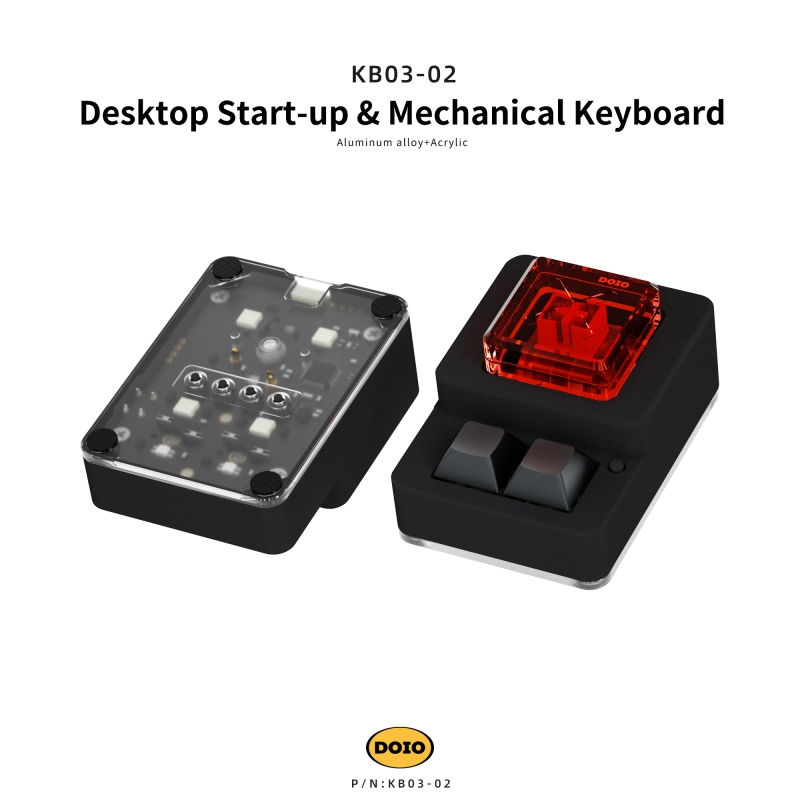 3 keys Mechanical keyboard Silent version
