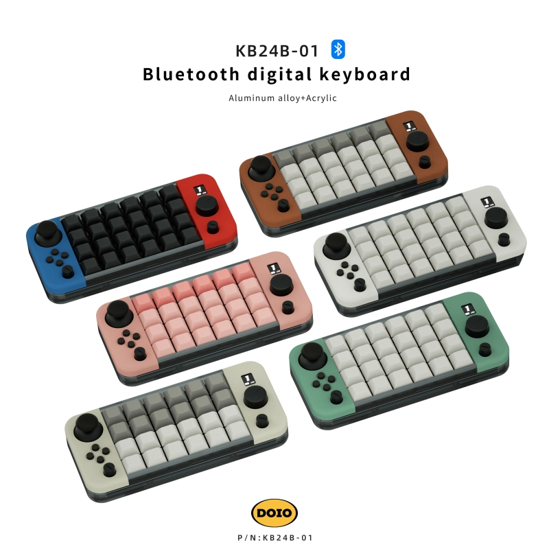 24 keys Programmable Multifunction Mechanical keyboard Version Bluetooth