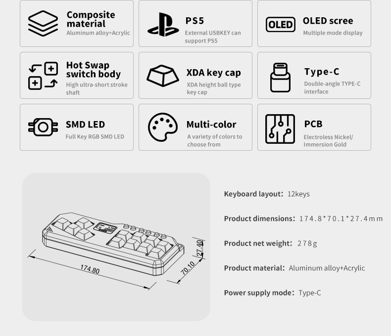 Mixbox Mechanical Keyboard