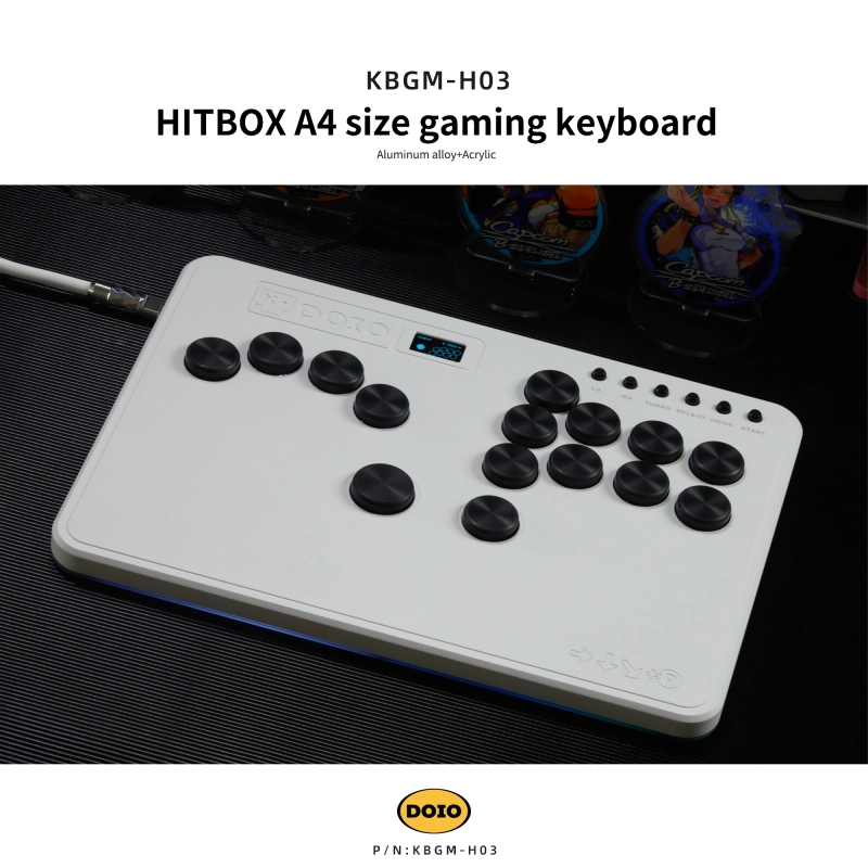 HITBOX A4 size gaming keyboard