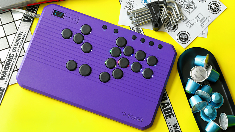 HITBOX A4 Size Multi-Key Game Keyboard KBGM-H07A