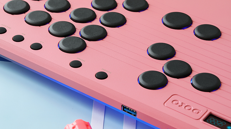 HITBOX A4 Size Multi-Key Game Keyboard KBGM-H07A