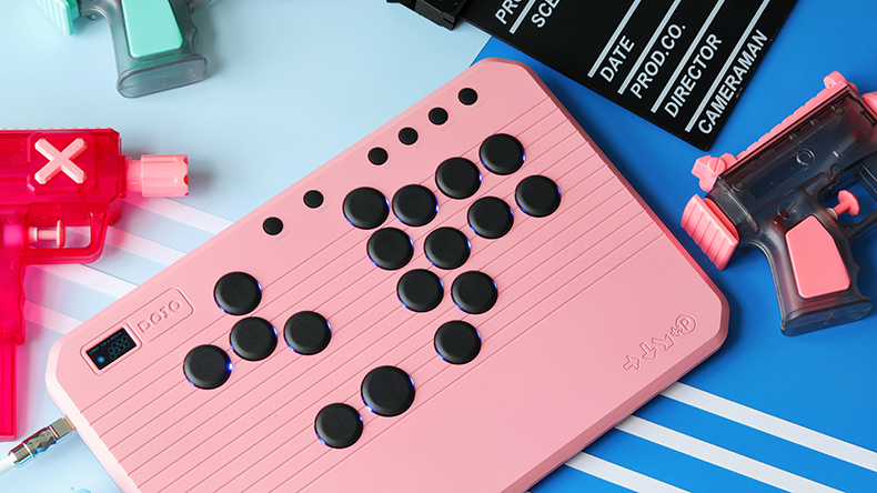 HITBOX A4 Size Multi-Key Game Keyboard KBGM-H07A