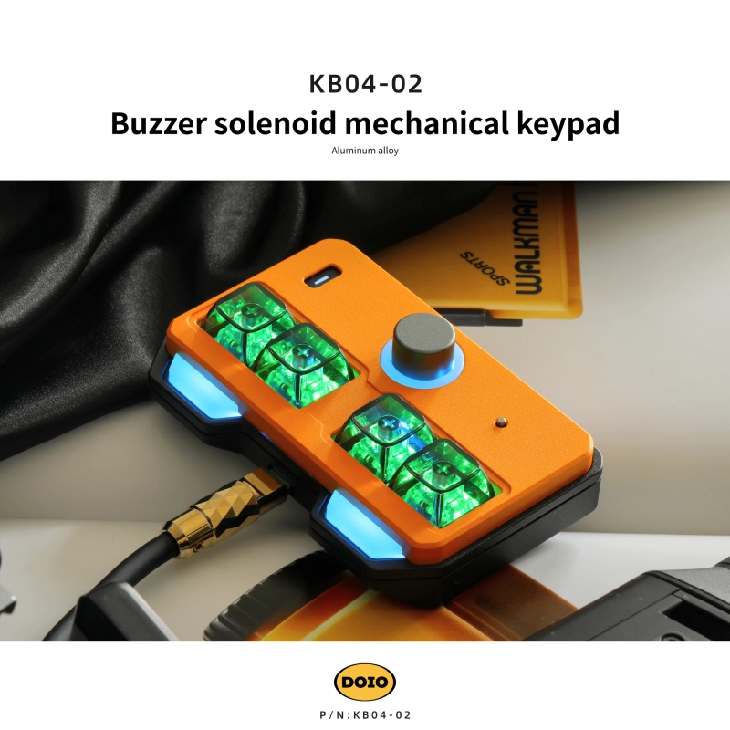 Buzzer solenoid mechanical keypad KB04-02