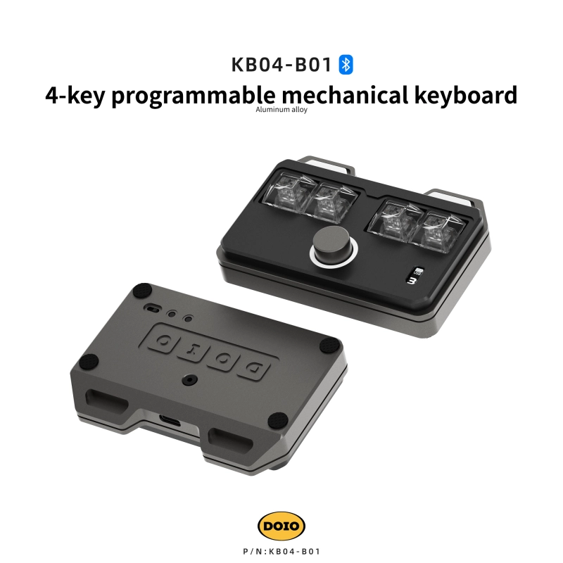 4-key Bluetooth dual-mode mechanical keyboard kit KB04-B01