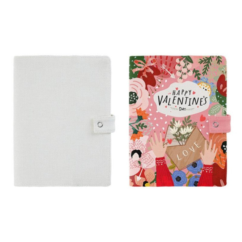 LNB07-Sublimation Linen Notebook Cover,