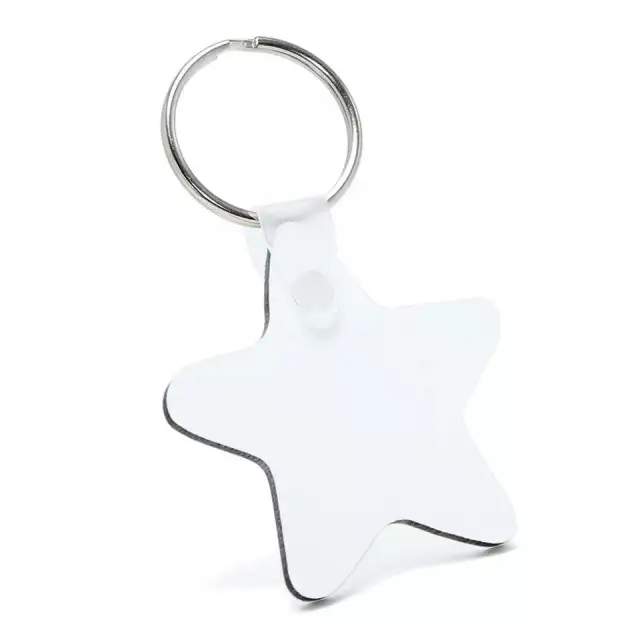KRP11-Sublimation MDF Star Key Ring