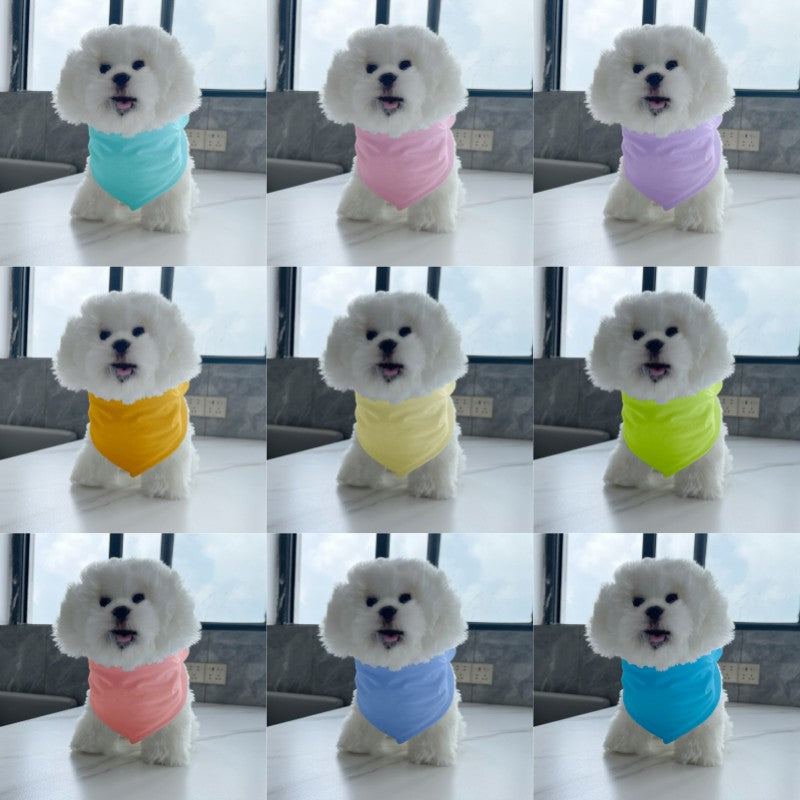 Sublimation Pet Scarf Blanks Wholesale Pet Bandanas