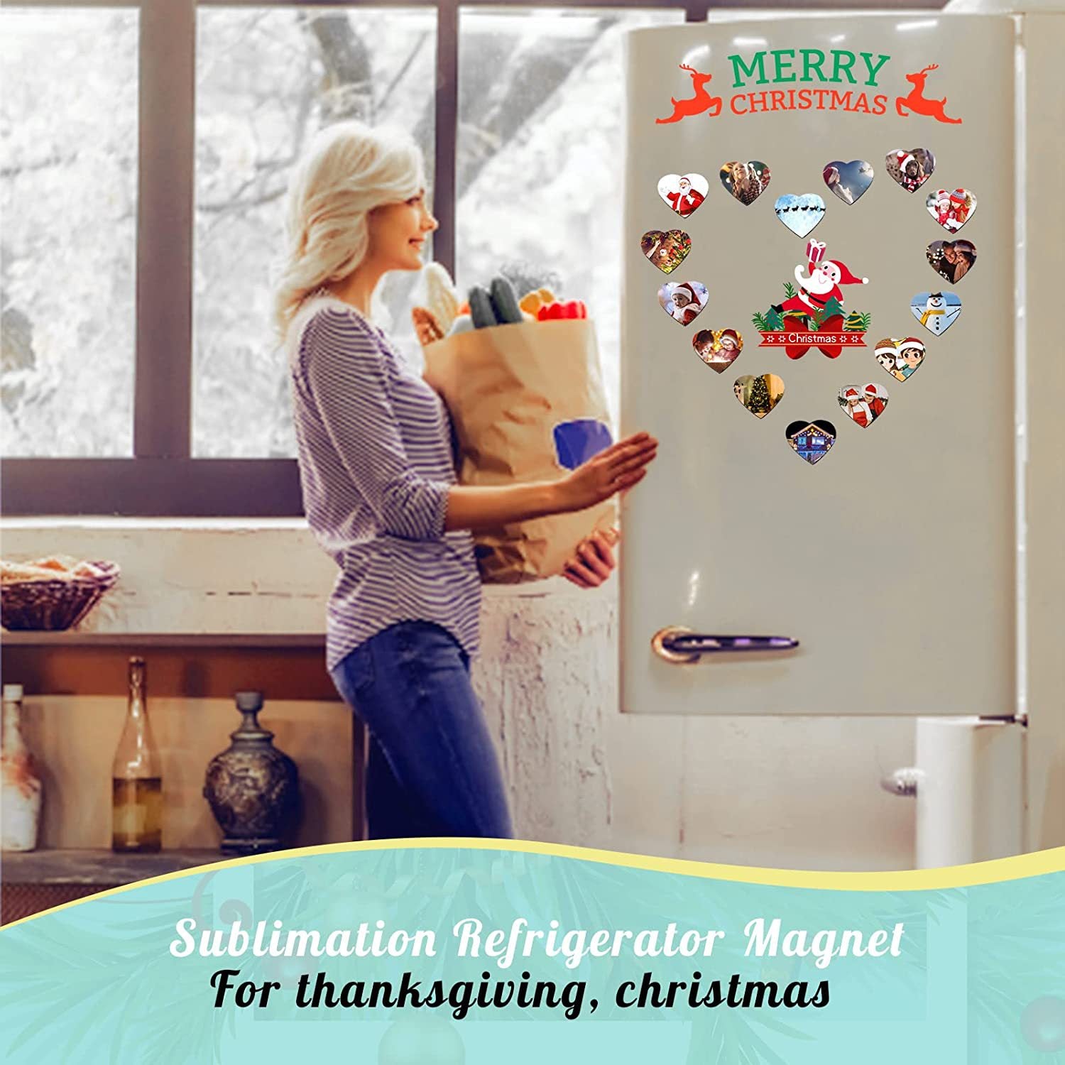 FAM01-Sublimation Soft Magnet Fridge Magnet