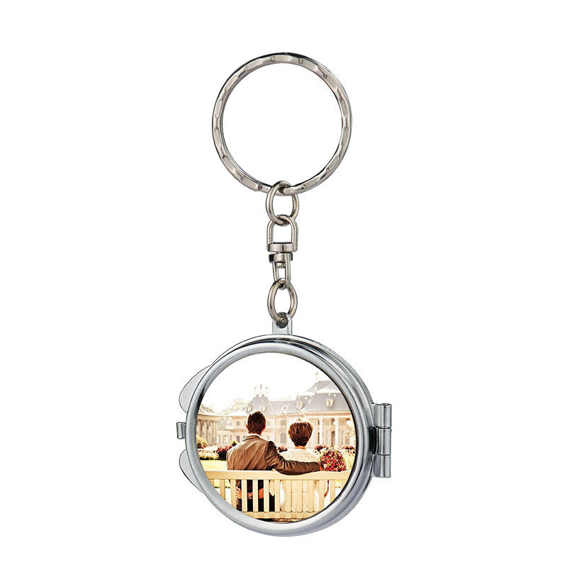 MKC31-Sublimation Mirror Keychain