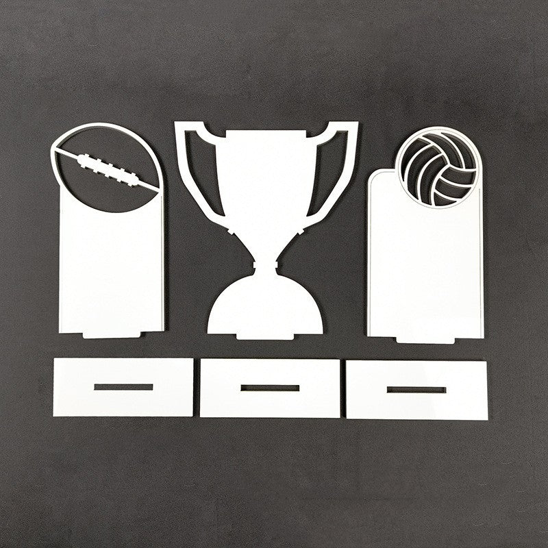 Sublimation Trophy Blanks Wholesale MDF Tabletop Decorative
