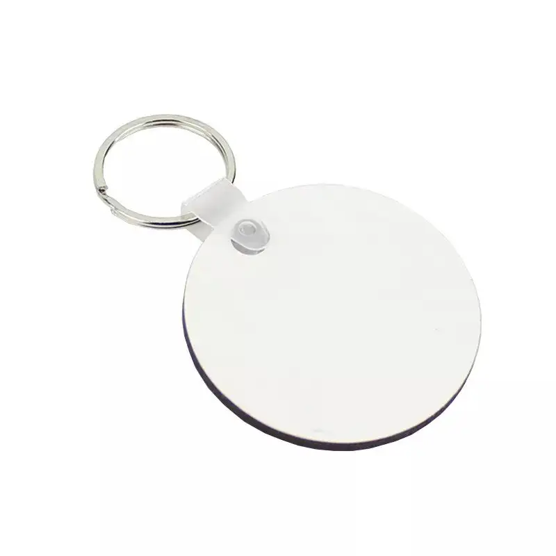 KRP03-Sublimation MDF Round Key Ring