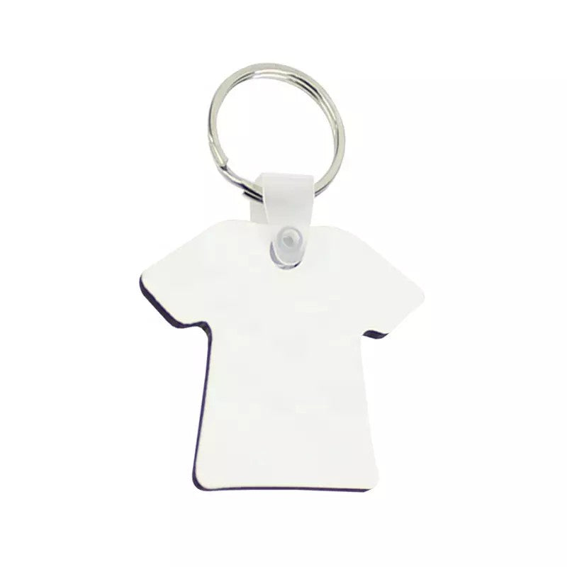 KRP12-Sublimation MDF T-shirt Key Ring