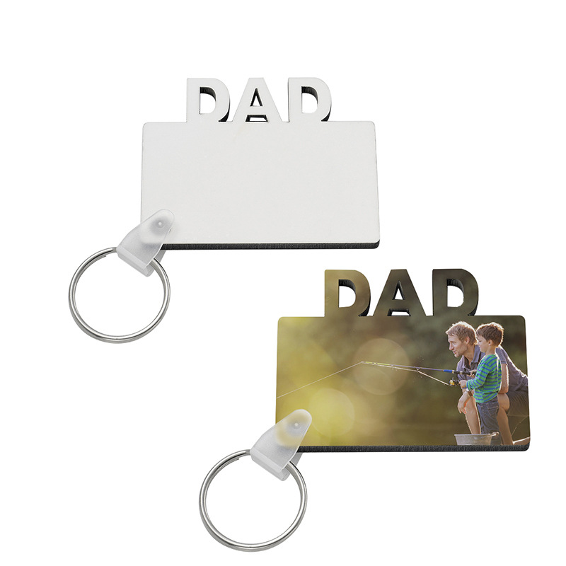 KRP21-Sublimation MDF DAD Key Ring