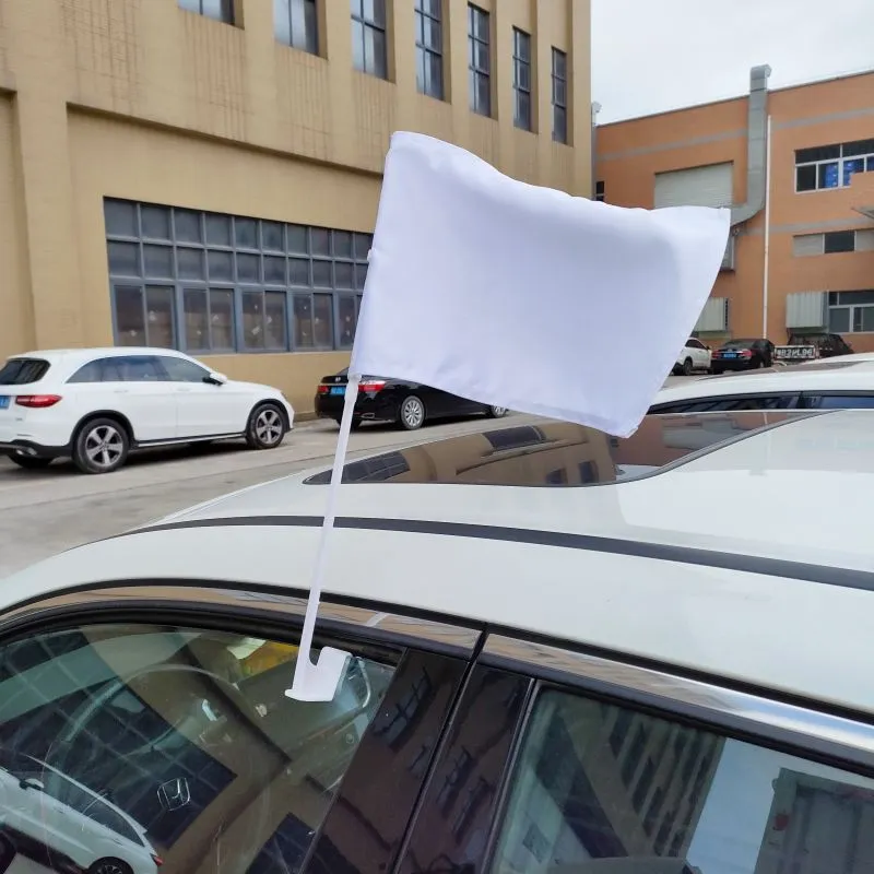Sublimaion Car Flag Blanks Wholesale Flag With Pole