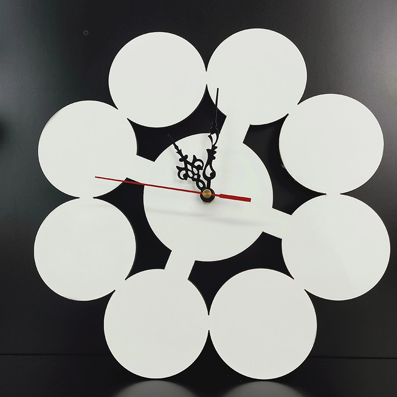 Sublimation MDF Clock Blanks Wholesale Wood Wall Clock