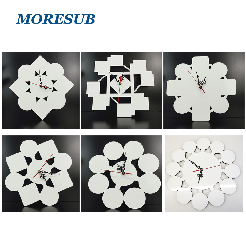 Sublimation MDF Clock Blanks Wholesale Wood Wall Clock
