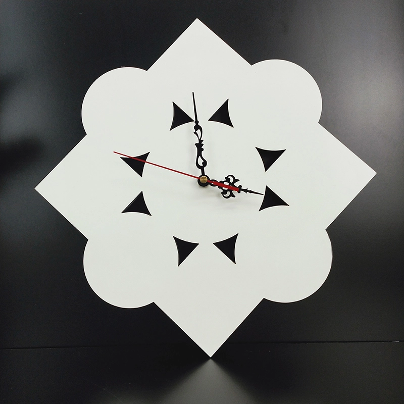 Sublimation MDF Clock Blanks Wholesale Wood Wall Clock
