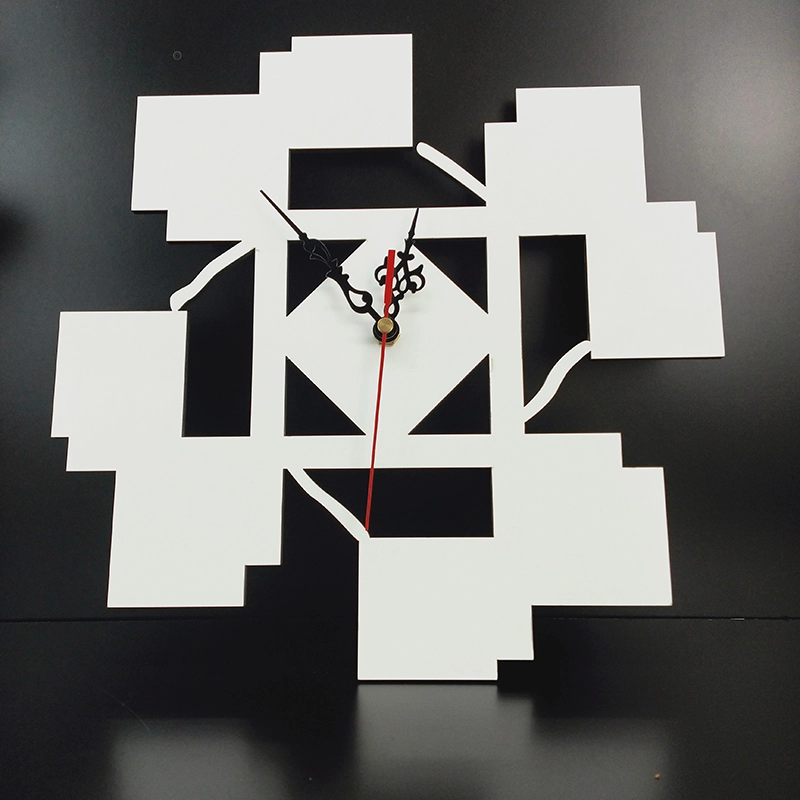 Sublimation MDF Clock Blanks Wholesale Wood Wall Clock