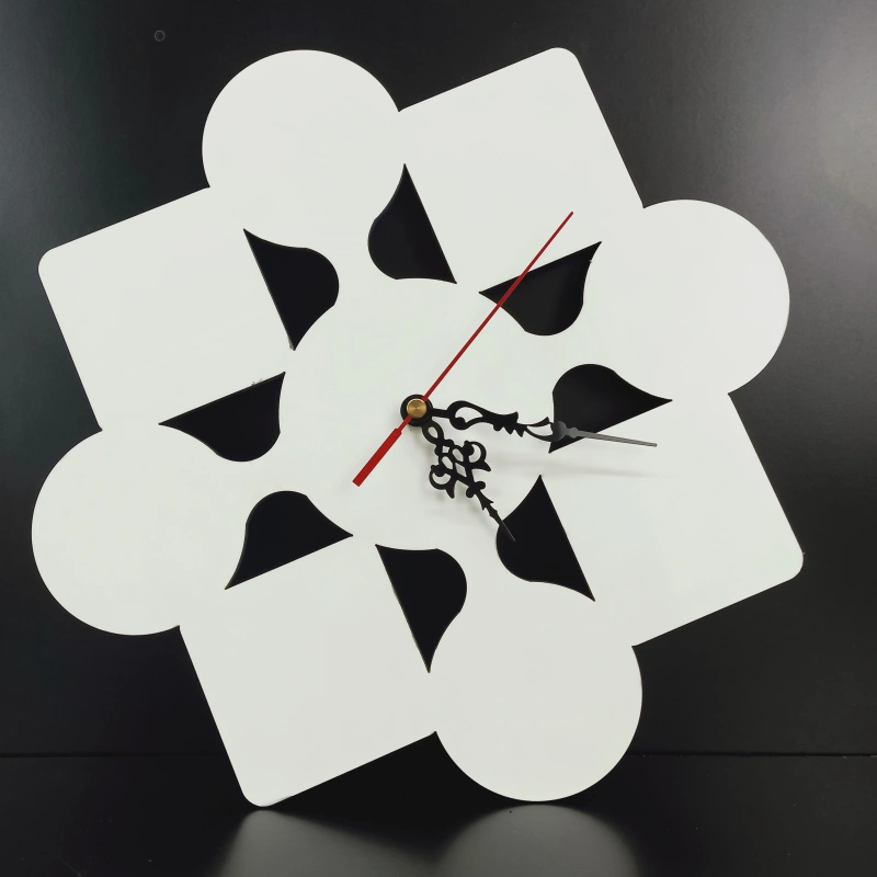 Sublimation MDF Clock Blanks Wholesale Wood Wall Clock