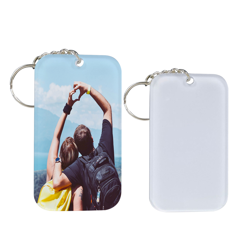 Sublimation Acrylic Keychain Blanks Wholesale Photo Keychain