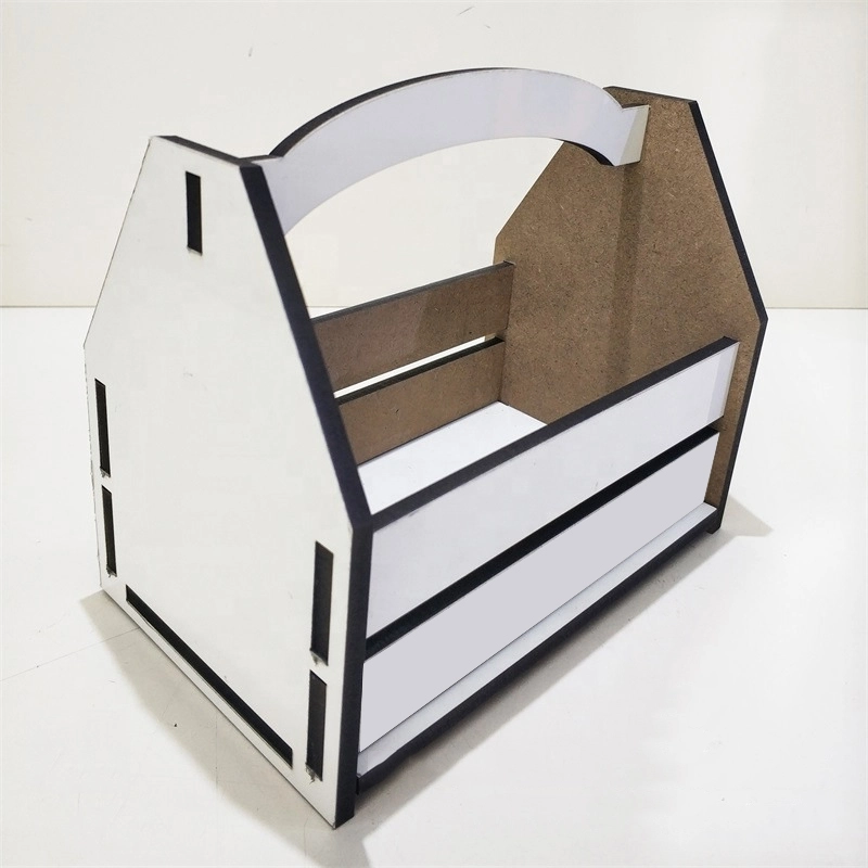 Sublimation MDF Picnic Basket Blanks 6.3 x 3.9 x 5 INCHES Basket