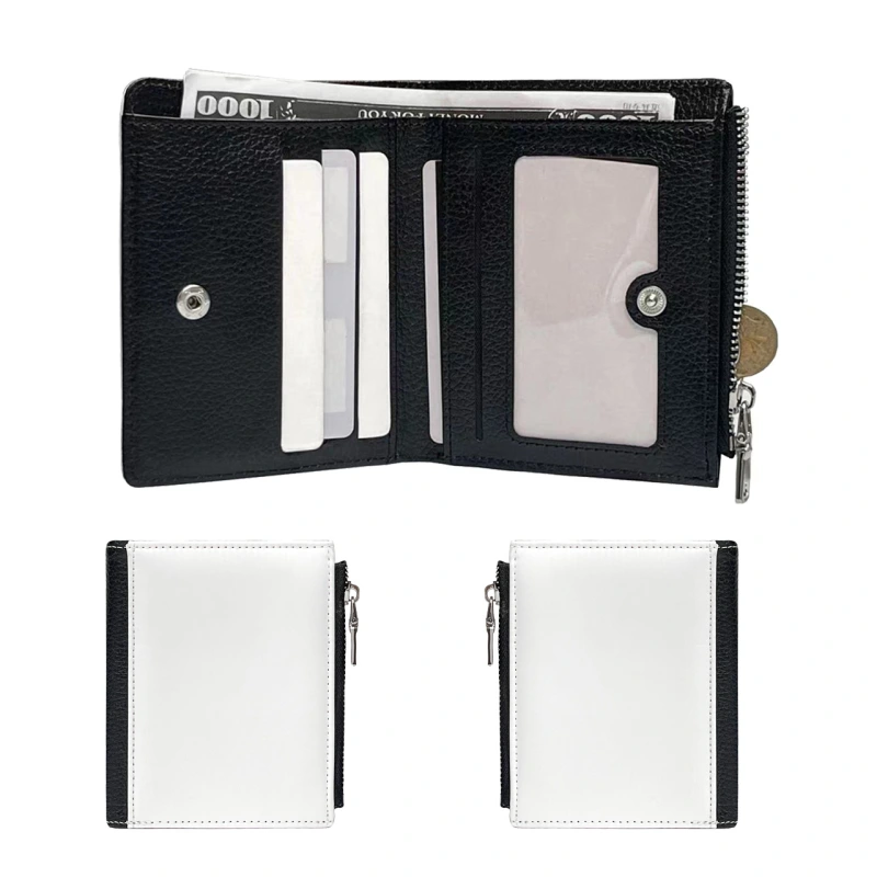 Sublimation Wallet Blanks Wholesale Pu Leather Wallet For Men