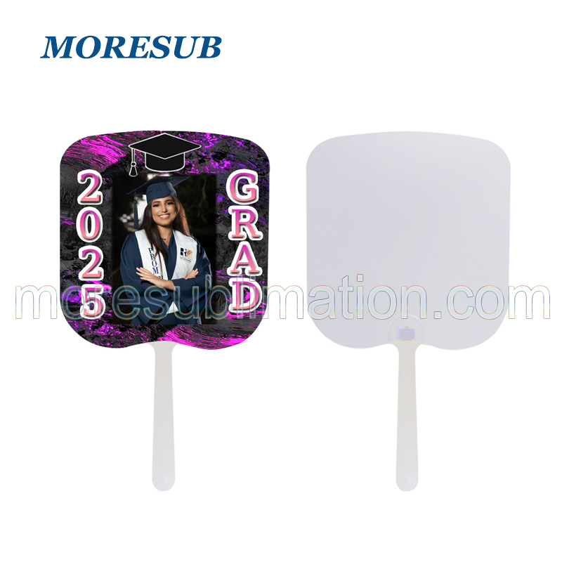 Sublimation Grad Fan Blanks Wholesale Plastic Fans