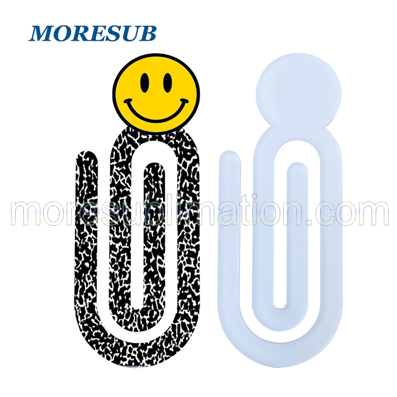 Sublimation Paperclip Blanks Acrylic Bookmark Jumbo Paper Clip