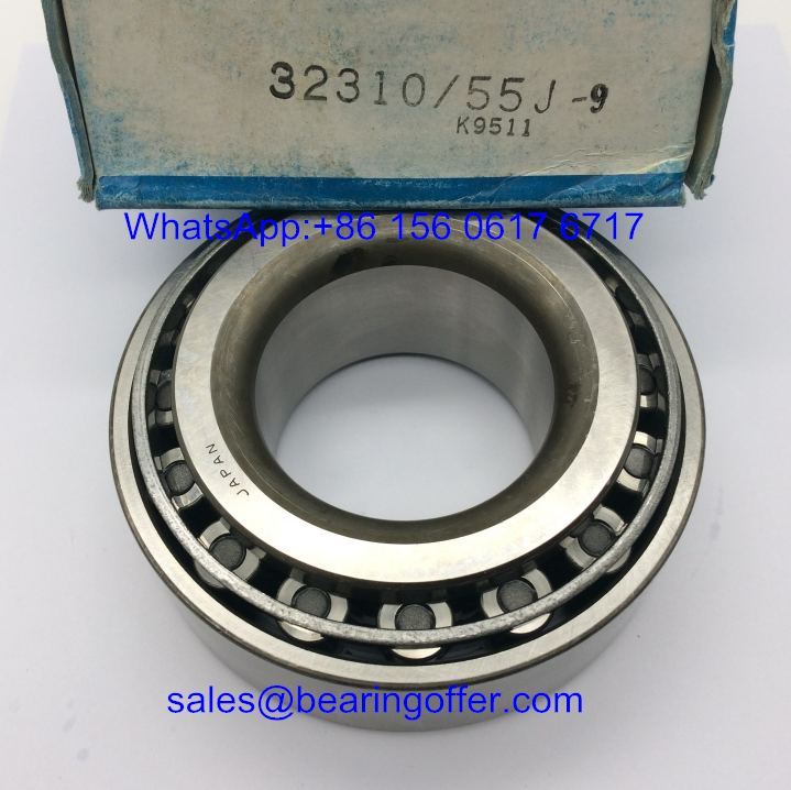 32310/55J-9 Gearbox Differential Bearing 32310/55J9 Roller Bearing ...