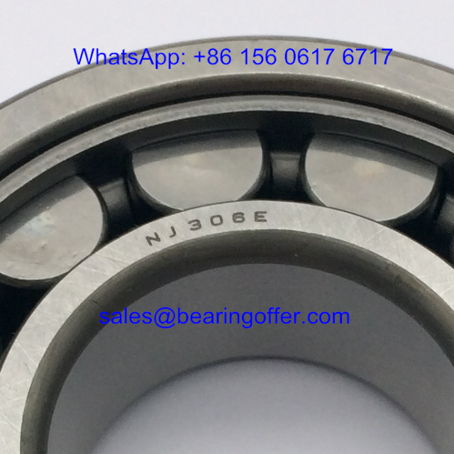 NJ306E Cylindrical Roller Bearing 30x72x19 Roller Bearing - Stock for Sale