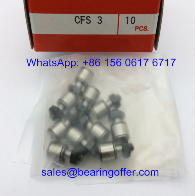 CFS3 / CFS3V / CFS3F / CFS3FV / CFS3W JAPAN Cam Follower Bearing ...