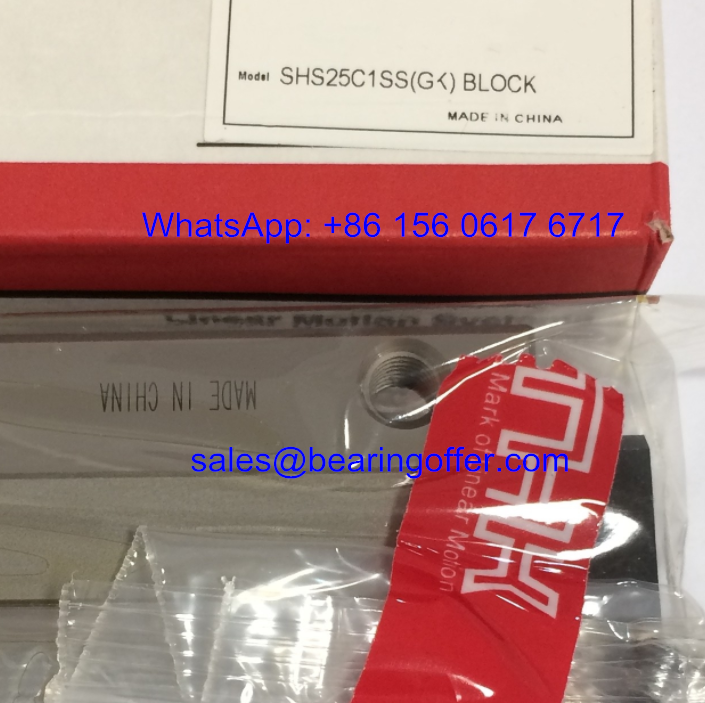 SHS25C Linear Guide Carriage SHS25C1SS Runner Block SHS25 - Stock for Sale